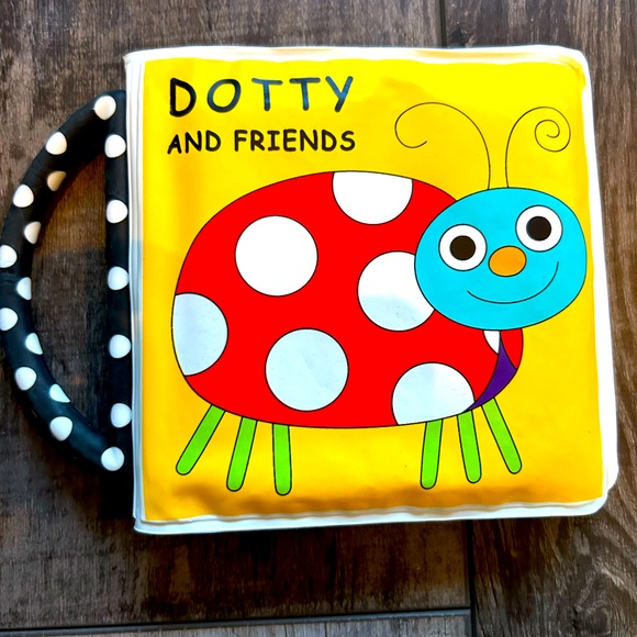 Sassy | Other | Rare Sassy Book Dotty And Friends Waterproof Vinyl Book ...